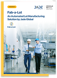Fab-a-Lot | Lot-Based Manufacturing Solution